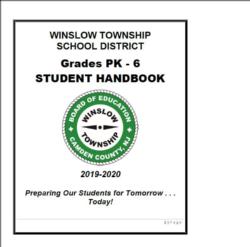 Winslow Township School 1